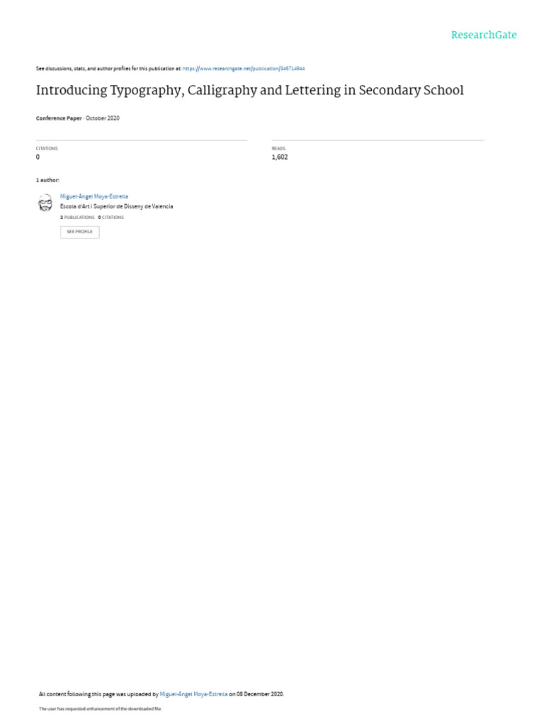 Calligraphy textbook | PDF | Typefaces | Page Layout