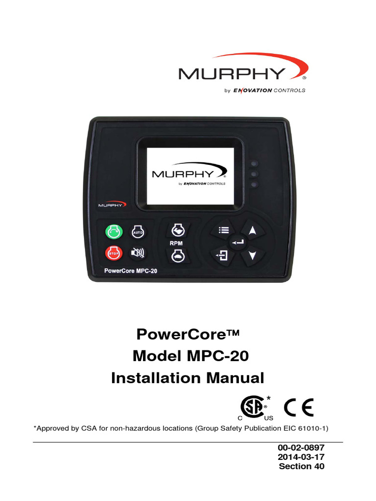 MPC 20.Install | PDF | Screw | Electrical Connector
