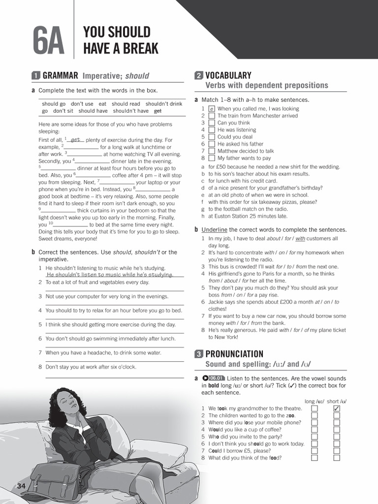 Unit 6 - Workbook | PDF