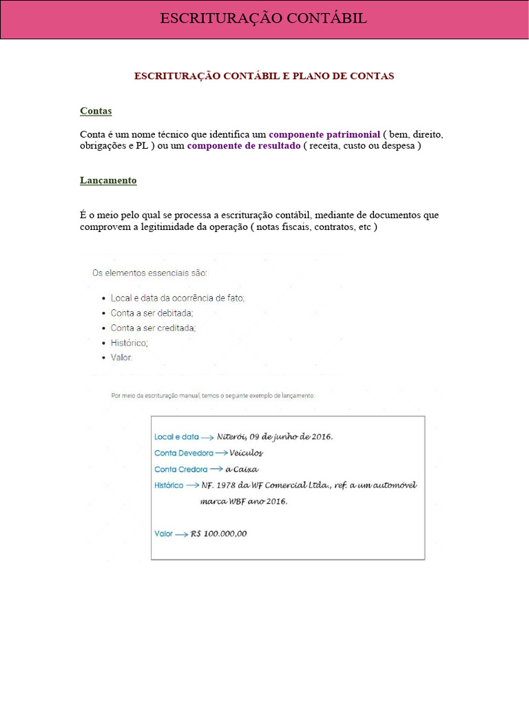 Escrituração Contábil Ii | PDF | Escrituração contábil | Contabilidade