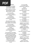 Milagroso Abres Camino: Letra y Mensaje | PDF