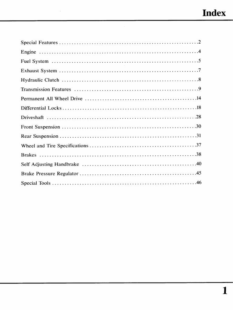 VW Quantum Syncro | PDF