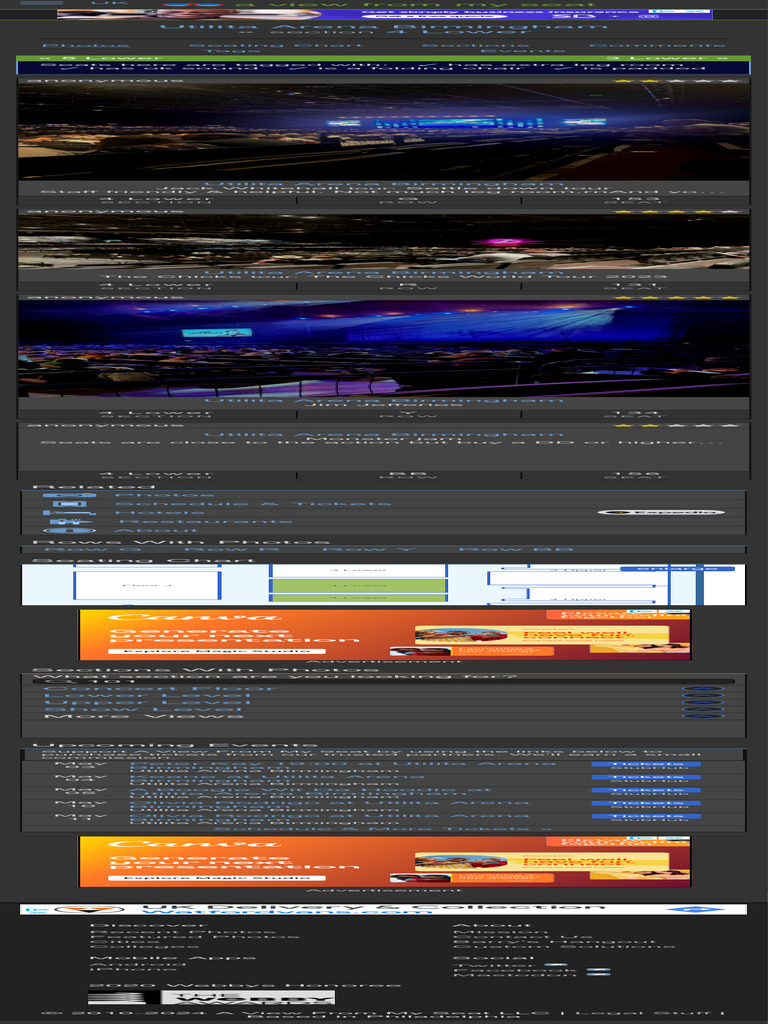 Utilita Arena Birmingham, Section 4 Lower, Page 1 | PDF | Mobile Software