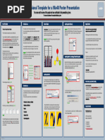 A2 Poster Presentation Template | PDF | Page Layout | Typefaces