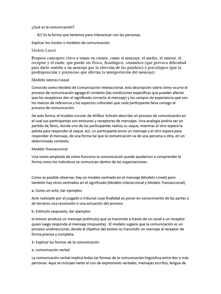La Comunicacion Ederson Canales | PDF | Comunicación | Comunicación no verbal
