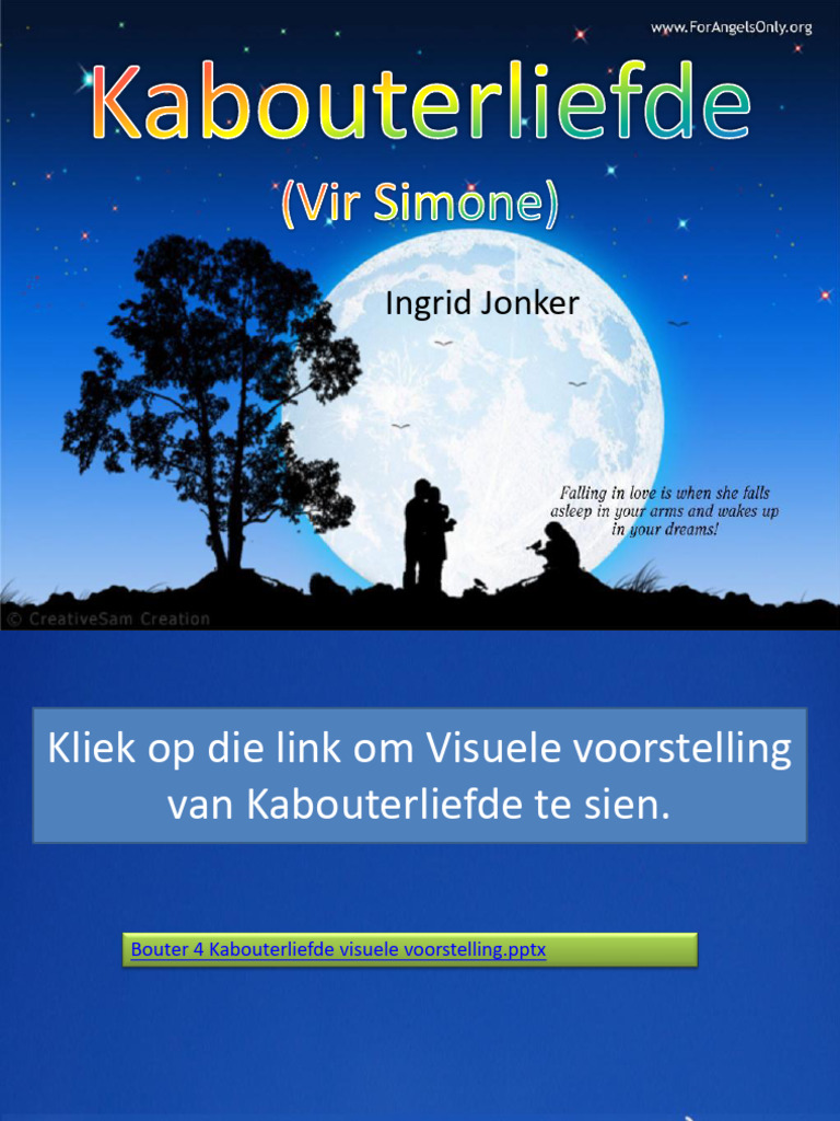 Kabouterliefde Ingrid Jonker | PDF
