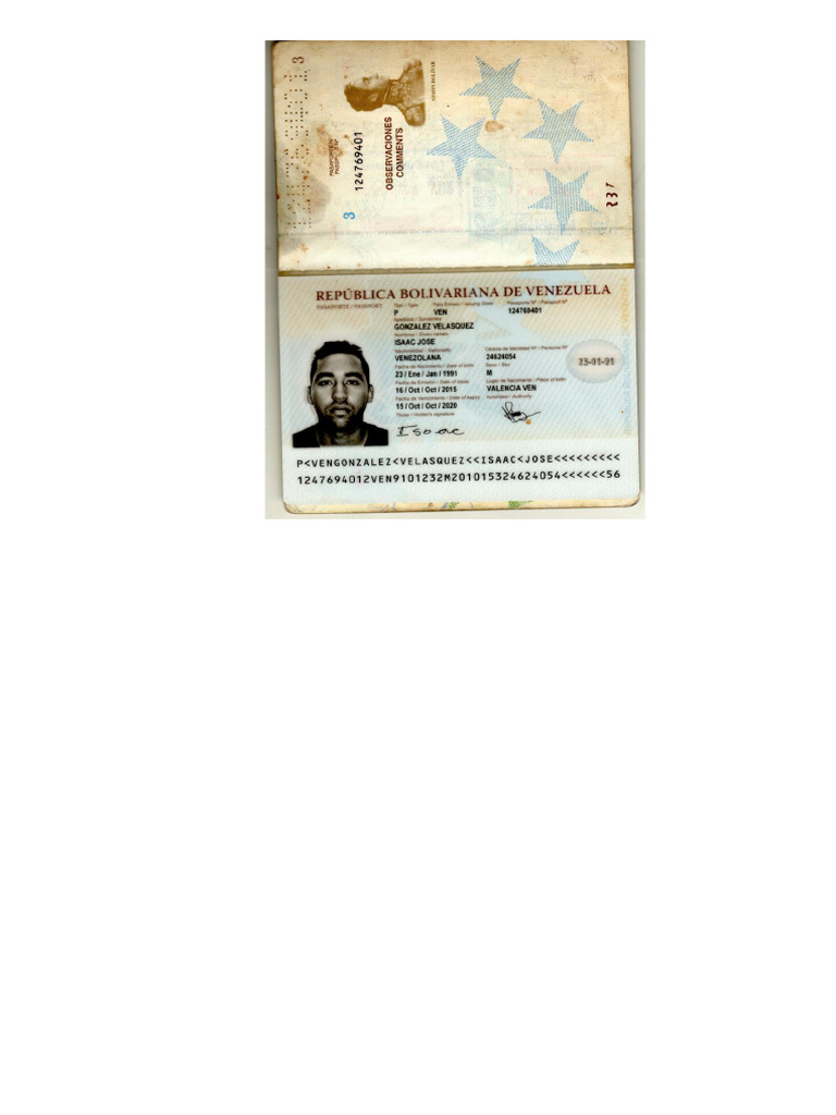 Pasaporte | PDF