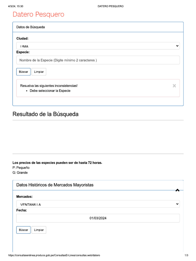 Terminal Pesquero Ventanilla 01-03-2024 | PDF