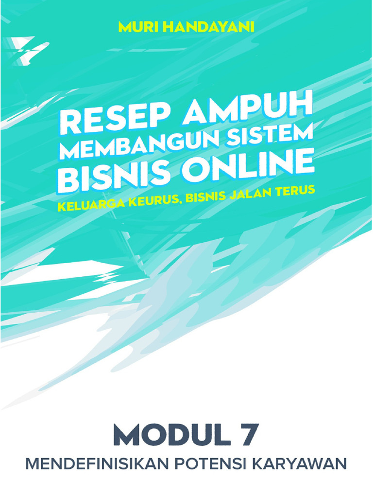 Muri Handayani - Modul 6 Mendefinisikan Potensi Karyawan | PDF