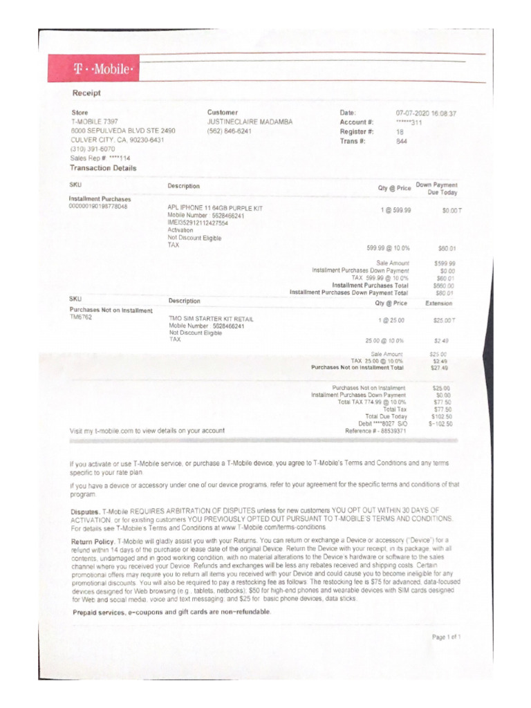 T Mobile Original | PDF