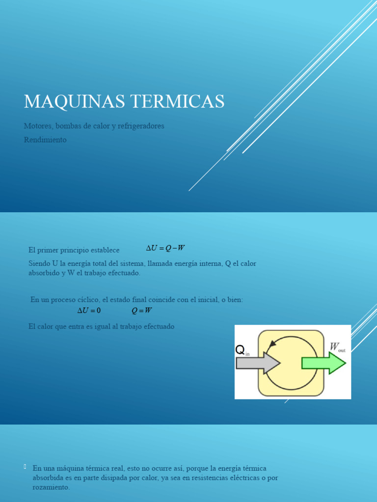 Maquinas Termicas | PDF | Bomba de calor | Calor