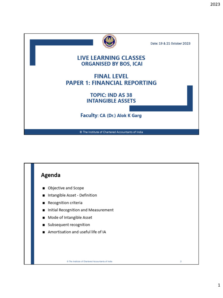 IND AS 38 - 20231029 - Facultyid - 47 - IND - AS - 38 - 1698579667 ...