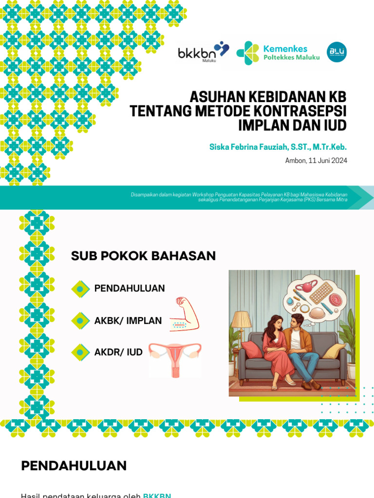 Askeb KB Implan Dan IUD | PDF
