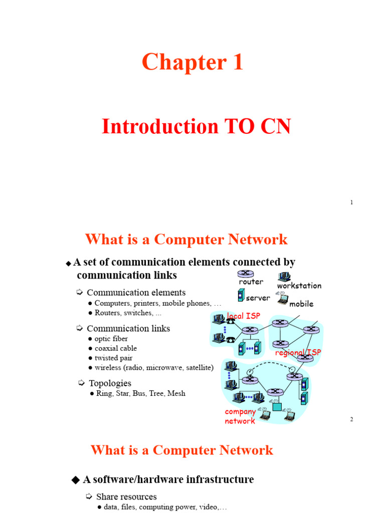 Understanding Computer Networks Basics | PDF | Computer Network ...