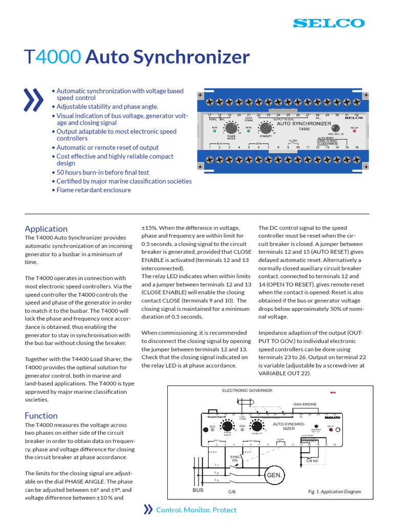 T4000-Datasheet 3 | PDF | Relay | Electric Power