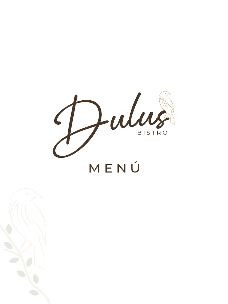 Dulus Bistro Menú Digital | PDF | Tocino | Cocina