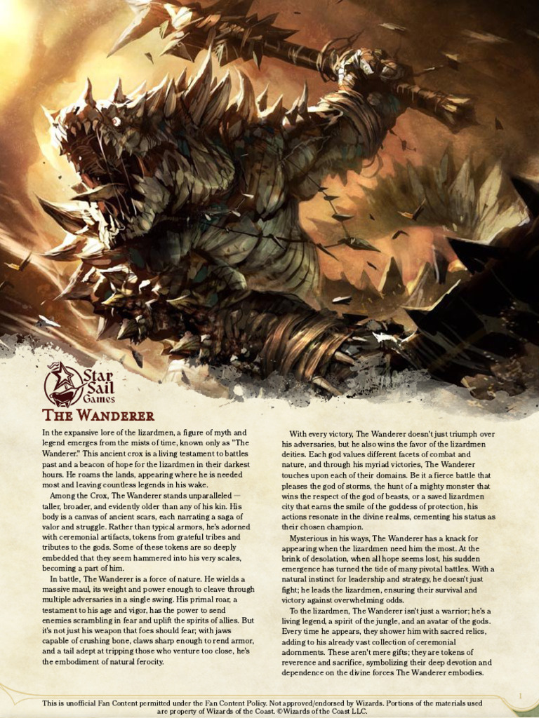 The Wanderer | PDF
