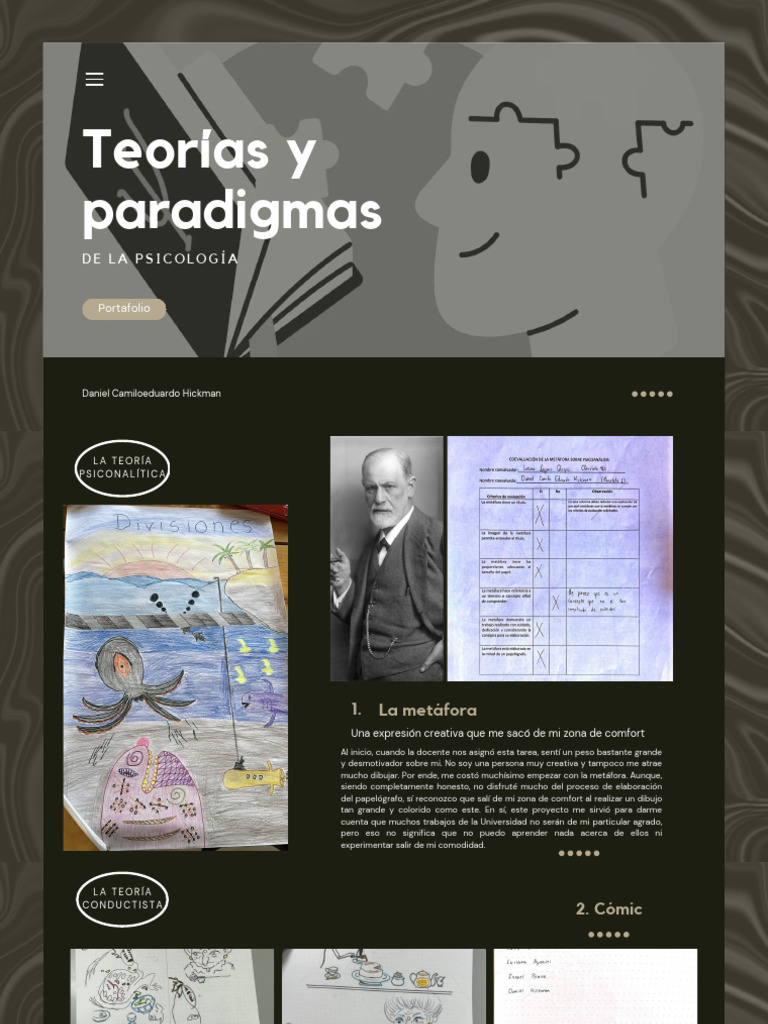 Teorías y Paradigmas - Portafolio Daniel Hickman | PDF | Pensamiento ...