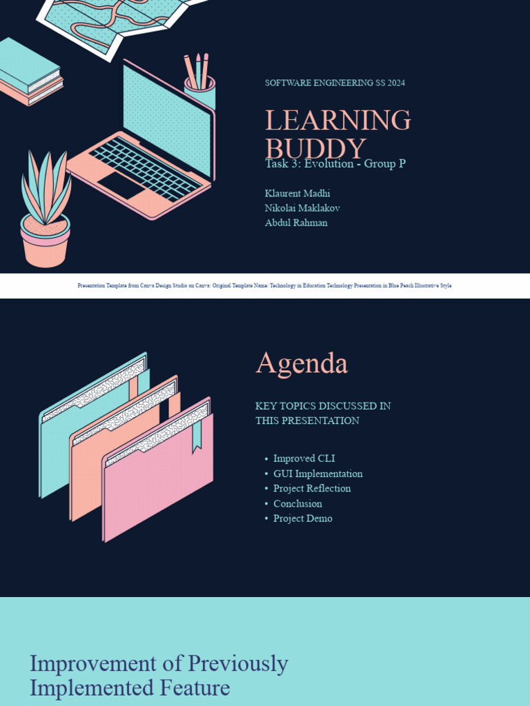 LEARNING BUDDY - Task 3 Evolution Presentation | PDF | Command Line Interface | Graphical User ...