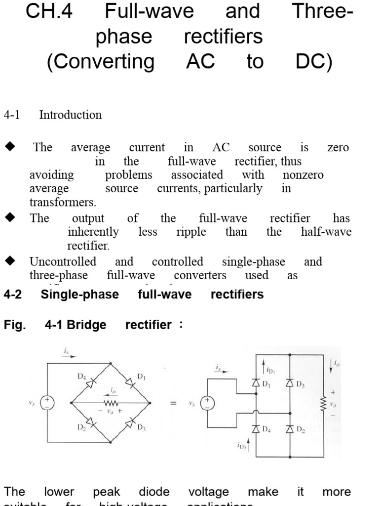 PE-L6 Ac-Dc - FW | PDF | Rectifier | Power Inverter