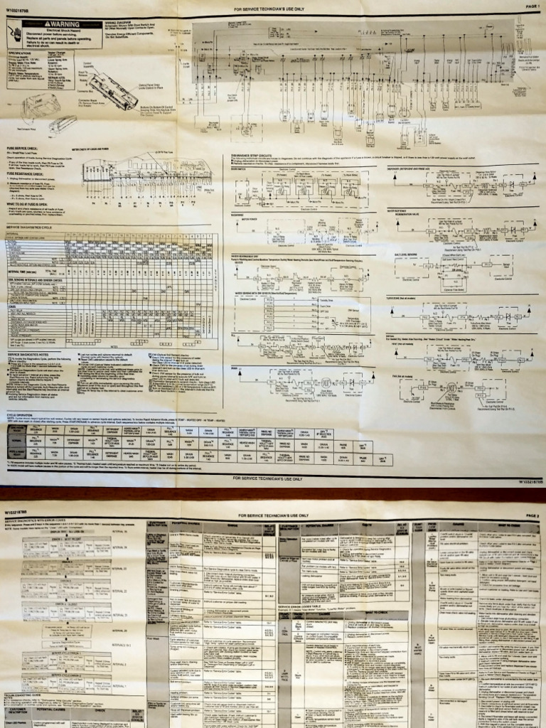 Tech Sheet w10321878B | PDF