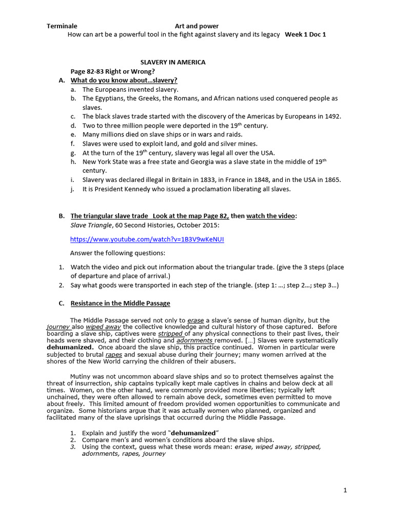 Analyse Axis 3 Week 1 A & P Documents and Assignment - Copie (2) | PDF ...