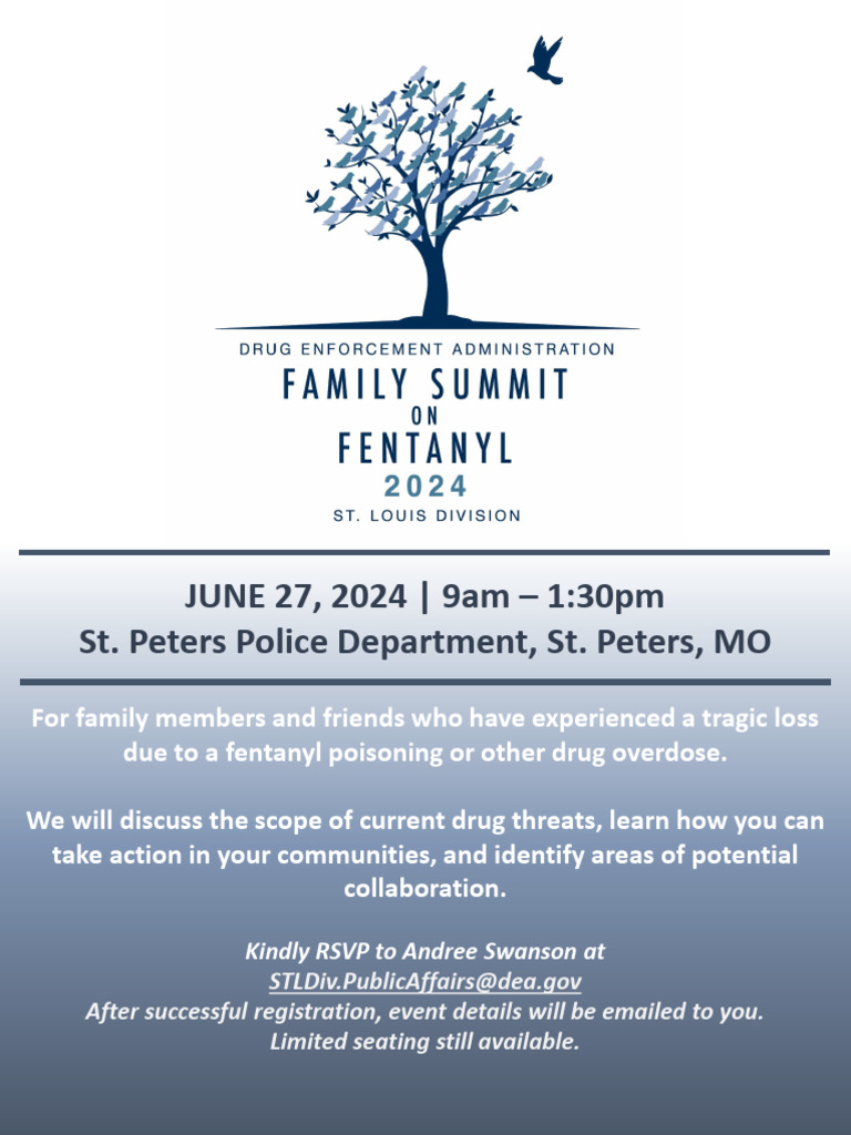 DEA St. Louis Family Summit On Fentanyl | PDF