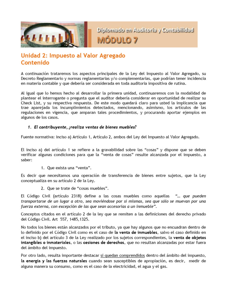 Unidad 2 | PDF | Impuestos | Impuesto al valor agregado