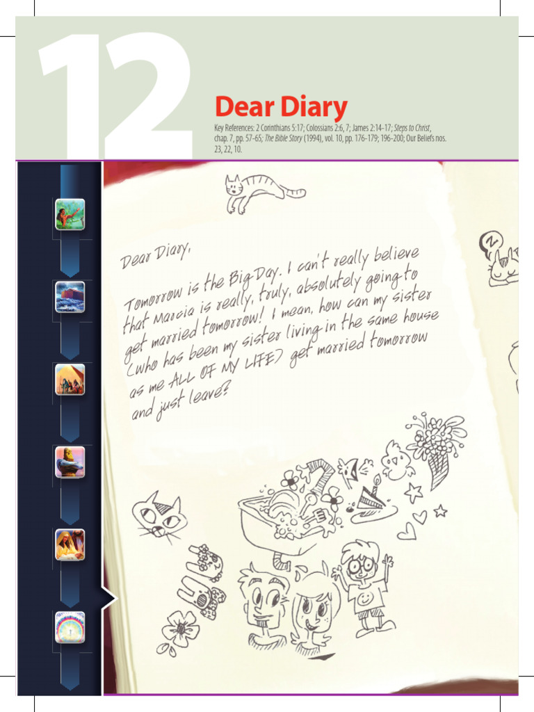 Dear Diary | PDF | Jesus | Prayer