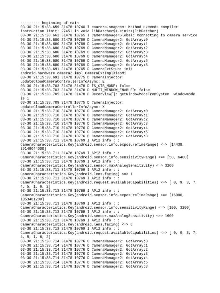 Log Cat 1711844138618 | Download Free PDF | Operating System Families | System Software