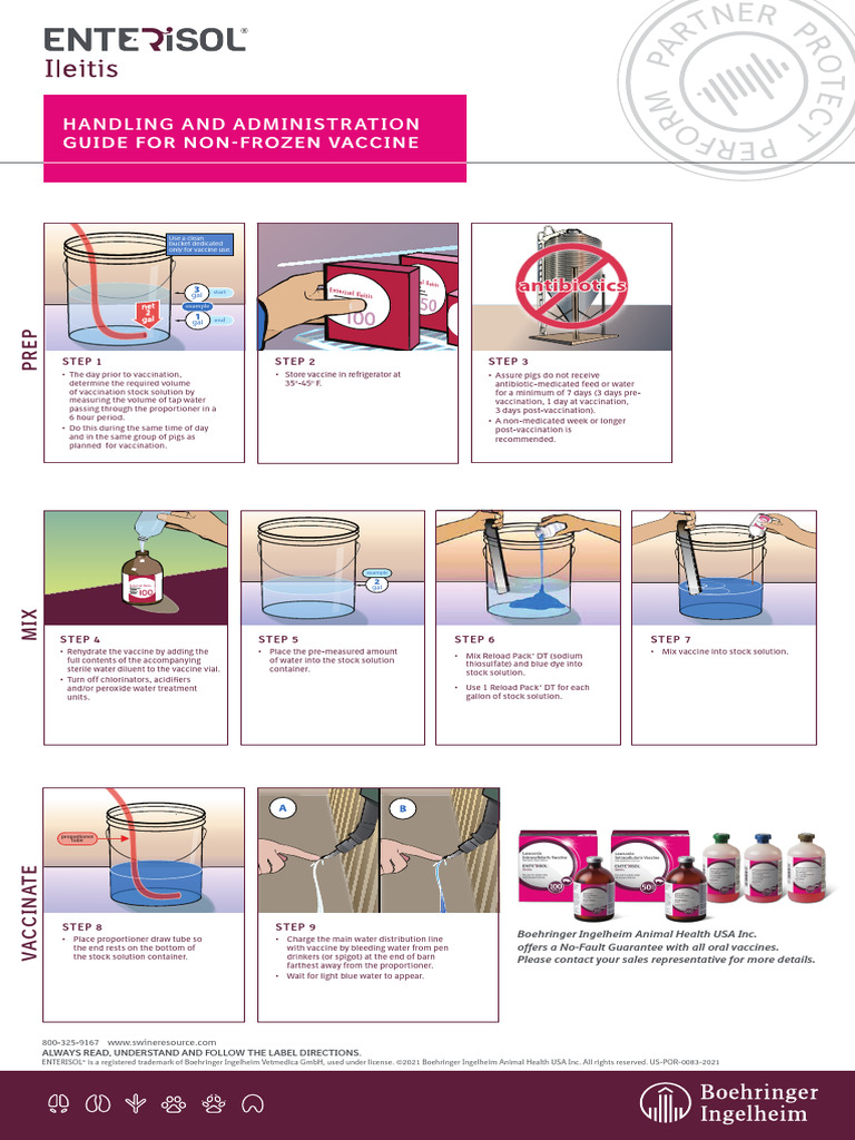2021_Enterisol_Ileitis_NON_Frozen_Vaccine_Poster | PDF | Especialidades ...