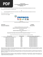 2023 Pepsico Annual Report 72 77 | PDF | Equity (Finance) | Net Income