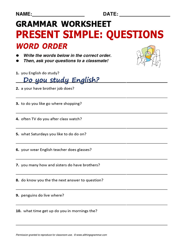 Word Order | PDF | English Language | Linguistics