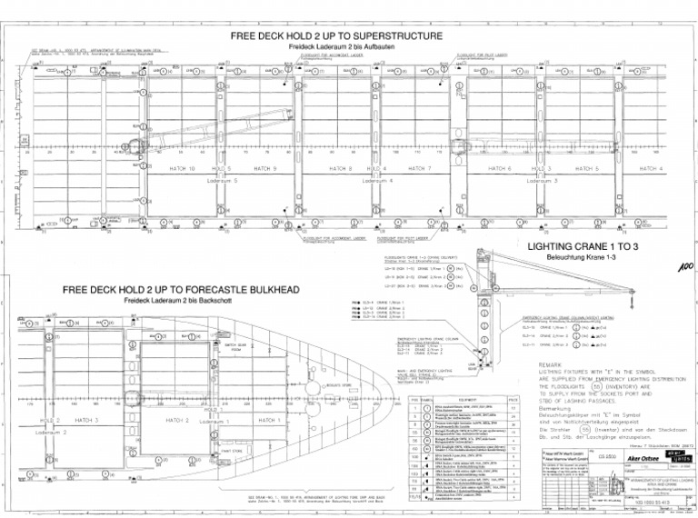 Lighting For Loading Area and Crane | PDF