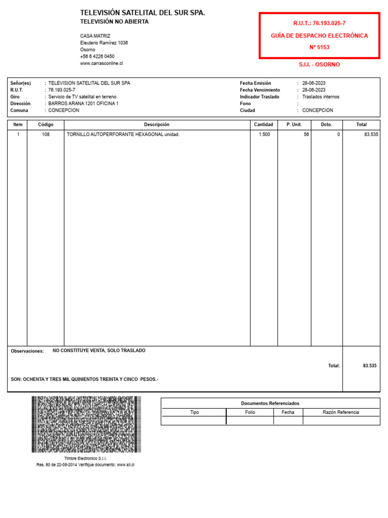 GD-5153 Concepcion | PDF
