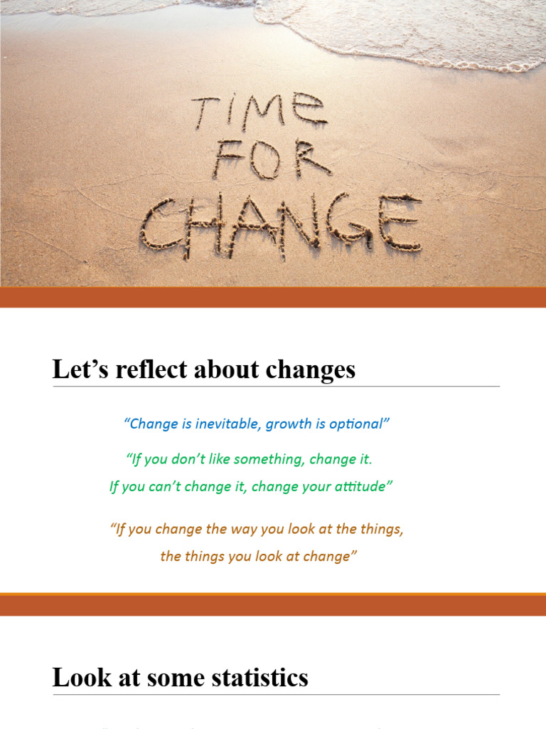 Time For Change | PDF
