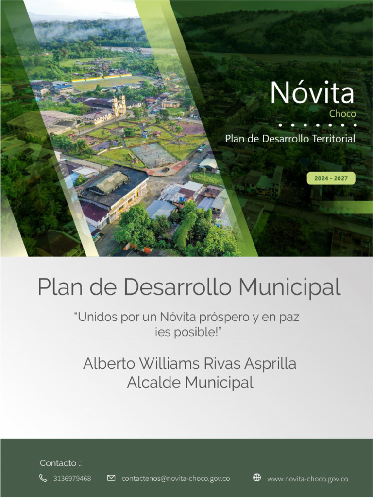 PLAN DE DESARROLLO NÓVITA 2024 - 2027 V 30042024 | Descargar gratis PDF ...