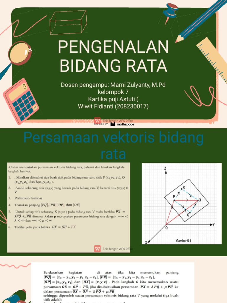 Pengenalan Bidang Rata | PDF | Volume | Length