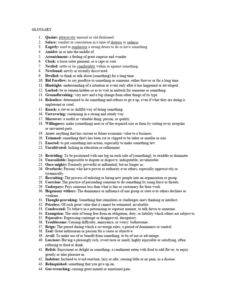 GLOSSARY | PDF | Taxes