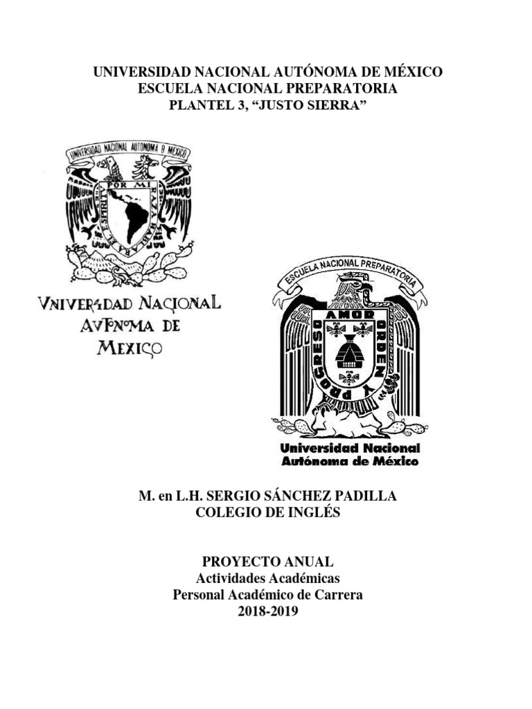 Paa - 2018-2019 - Final Version Con Formatos | PDF | Maestros | Aprendizaje