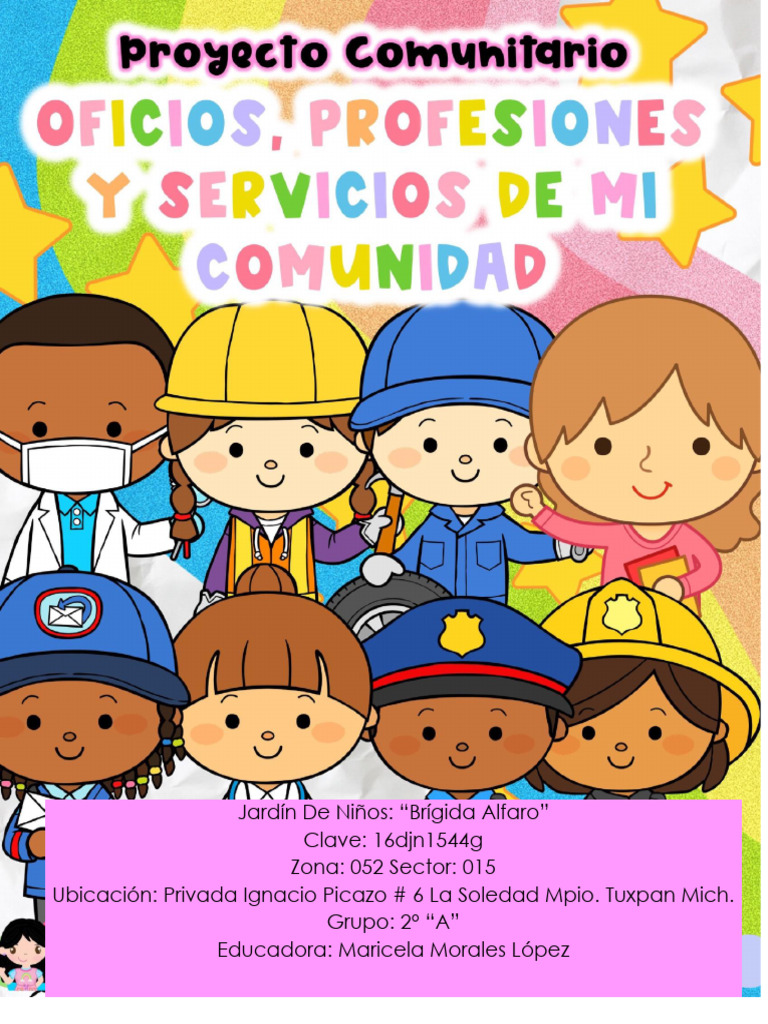 Proyecto Oficios, Profesiones y Servicios de Mi Comunidadmaricela ...