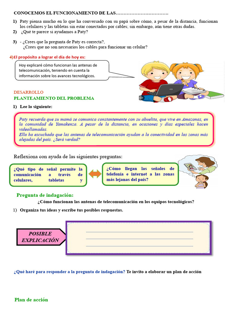 Conocemos El Funcionamiento de Las | PDF | Telecomunicaciones ...