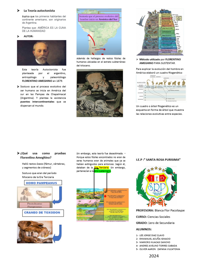 Triptico SRP | PDF | Evolución