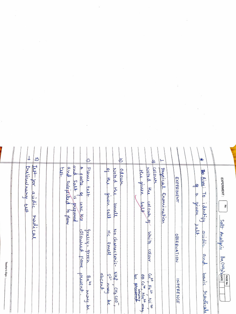 Barium Nitrate | PDF