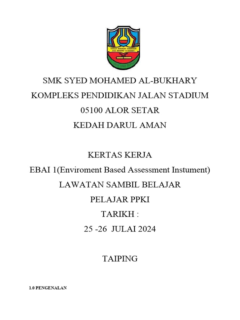 Kertas Kerja Kem Sahsiah .Naimah | PDF