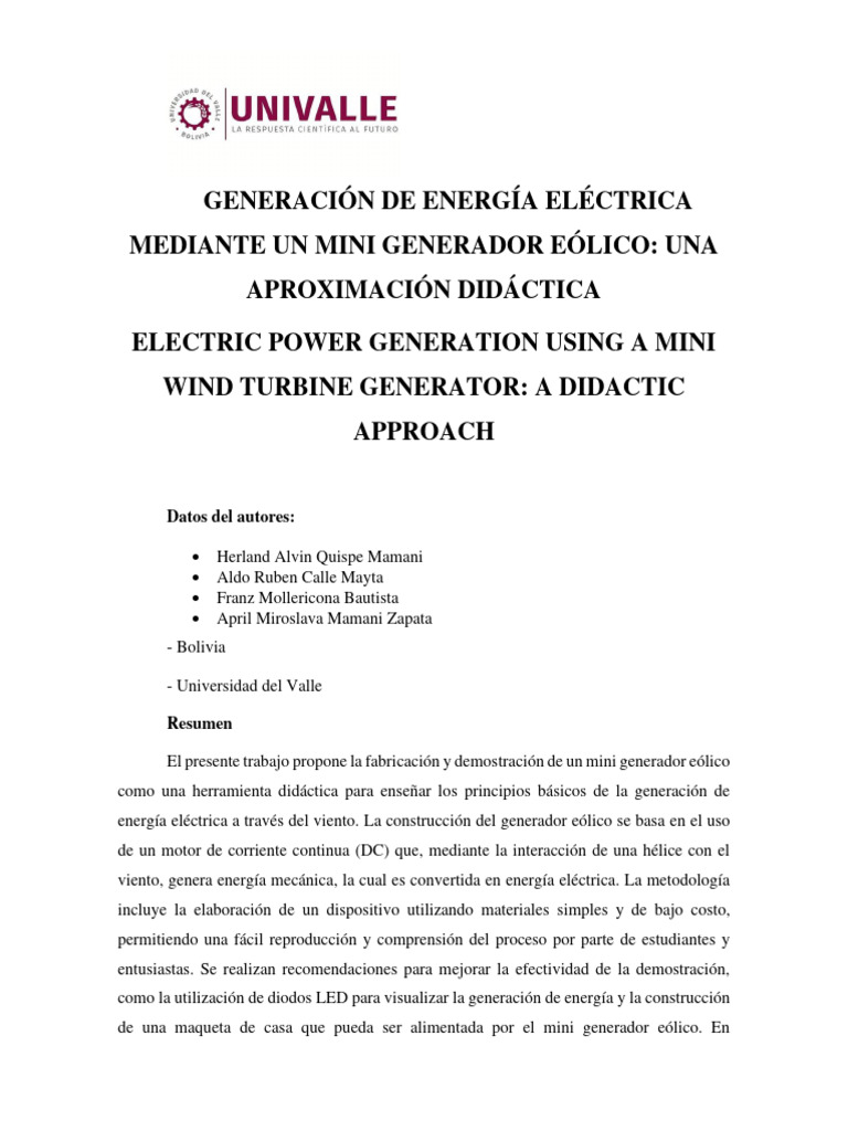 Proyecto de Fisica | PDF | Ingenieria Eléctrica | Electricidad