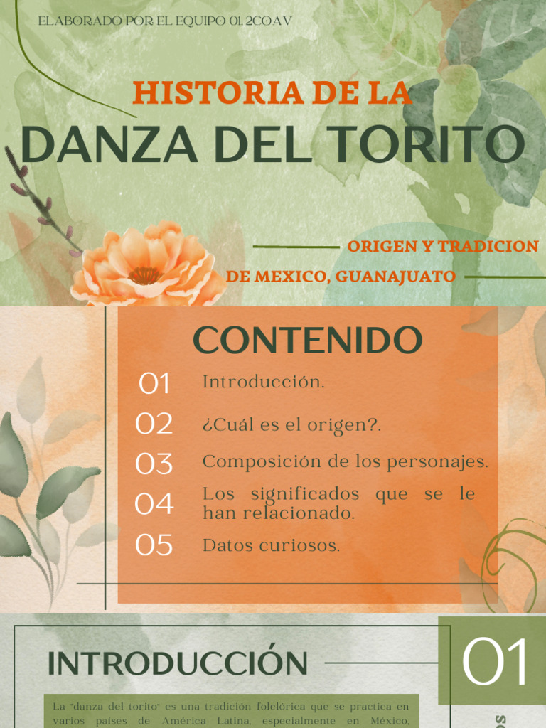 Presentacion de Ciencias Sociales. Danza Del Torito | PDF | México