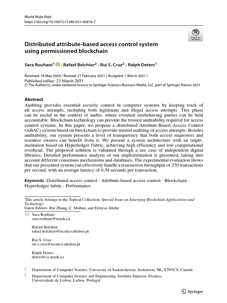 rouhani2021 | Download Free PDF | Computer Access Control | Computer Security