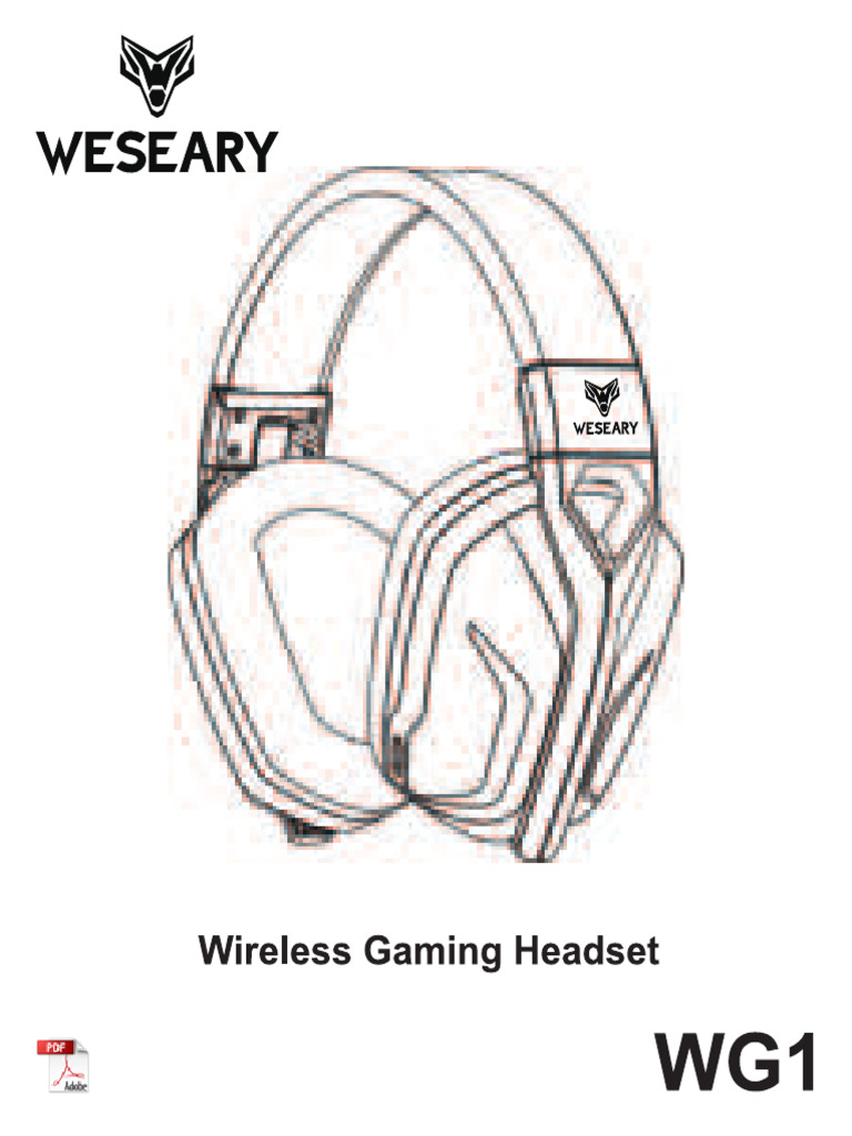 Weseary wg1 Headset Manual | PDF