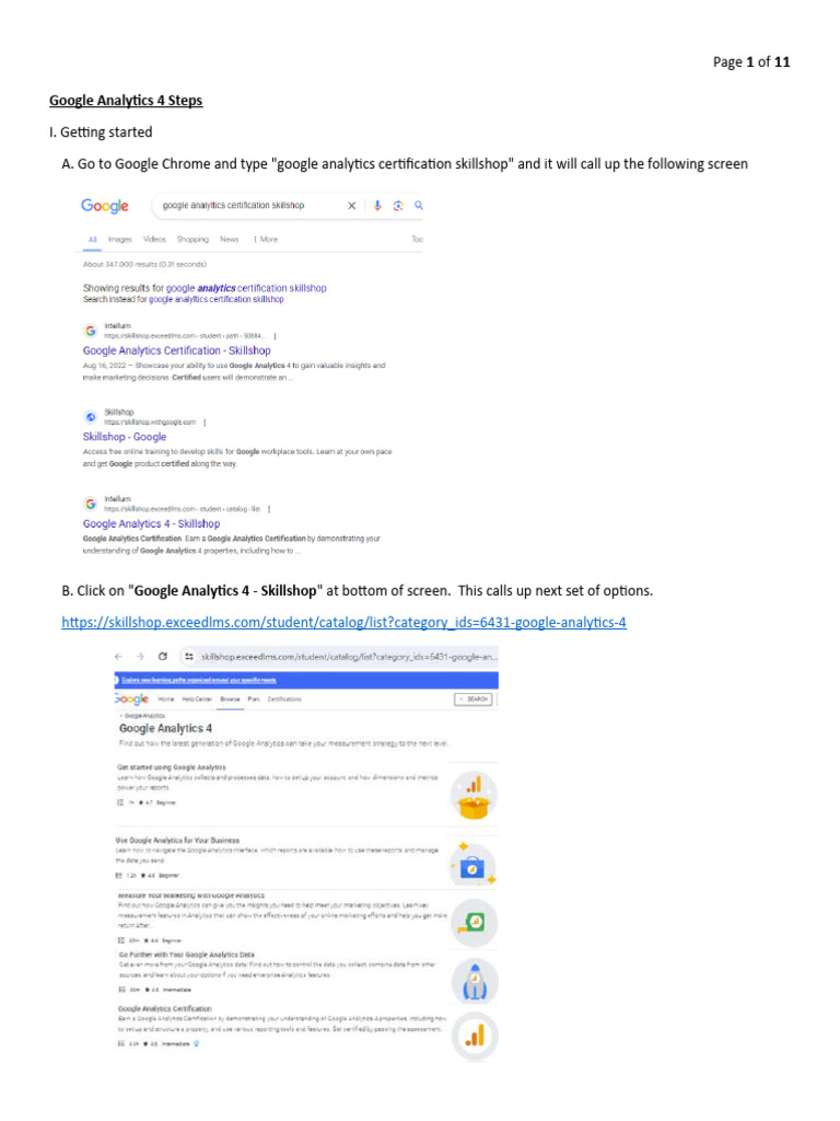 GA4 Training Guide-2 | PDF | Analytics | World Wide Web